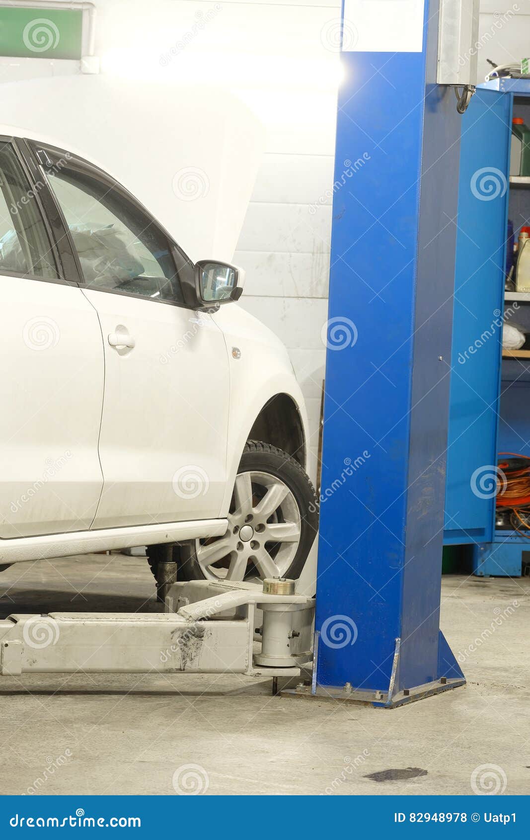 Car repair station stock photo. Image of gear, equipment - 82948978