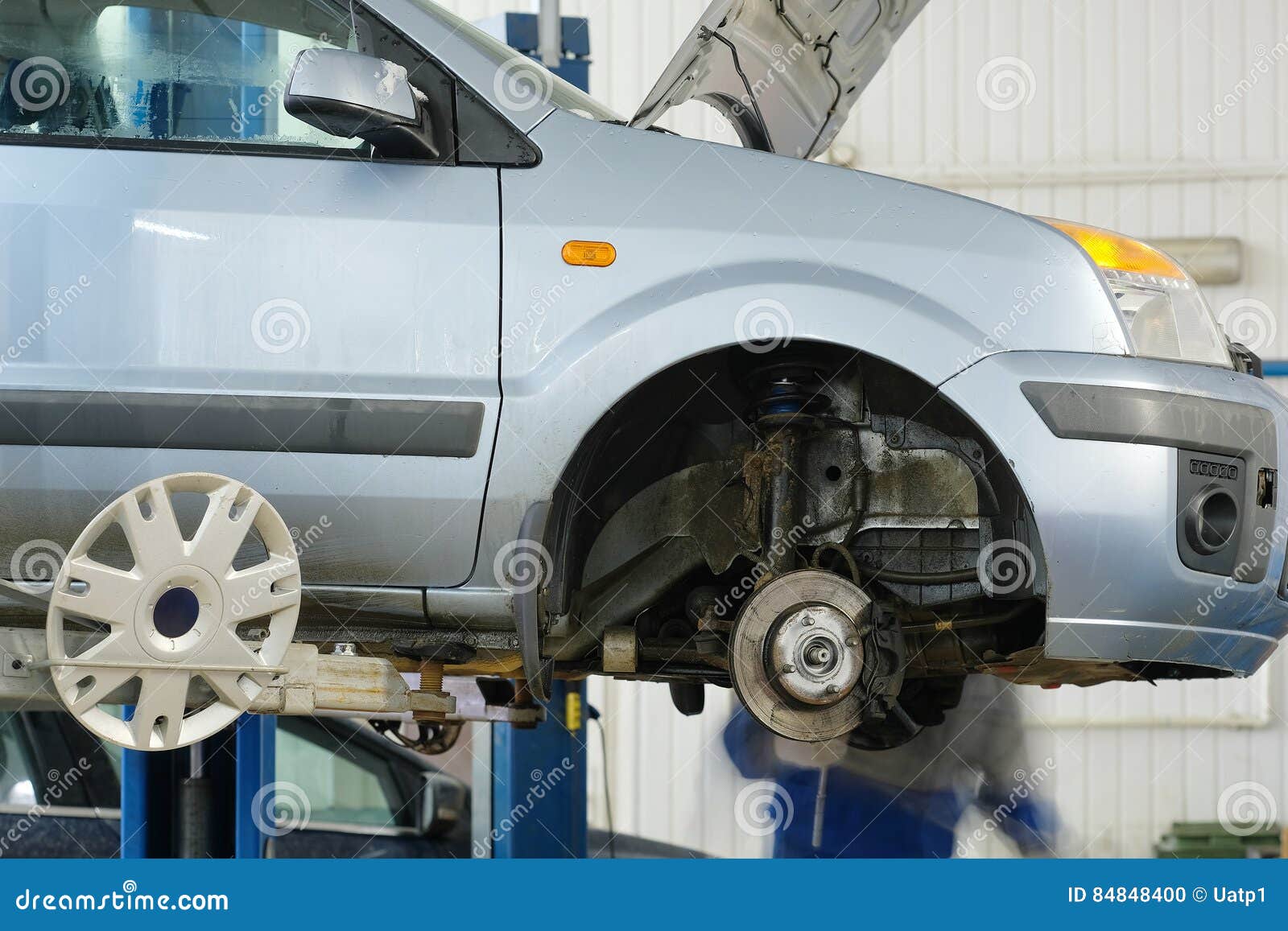 Car repair station stock photo. Image of repair, engine - 84848400