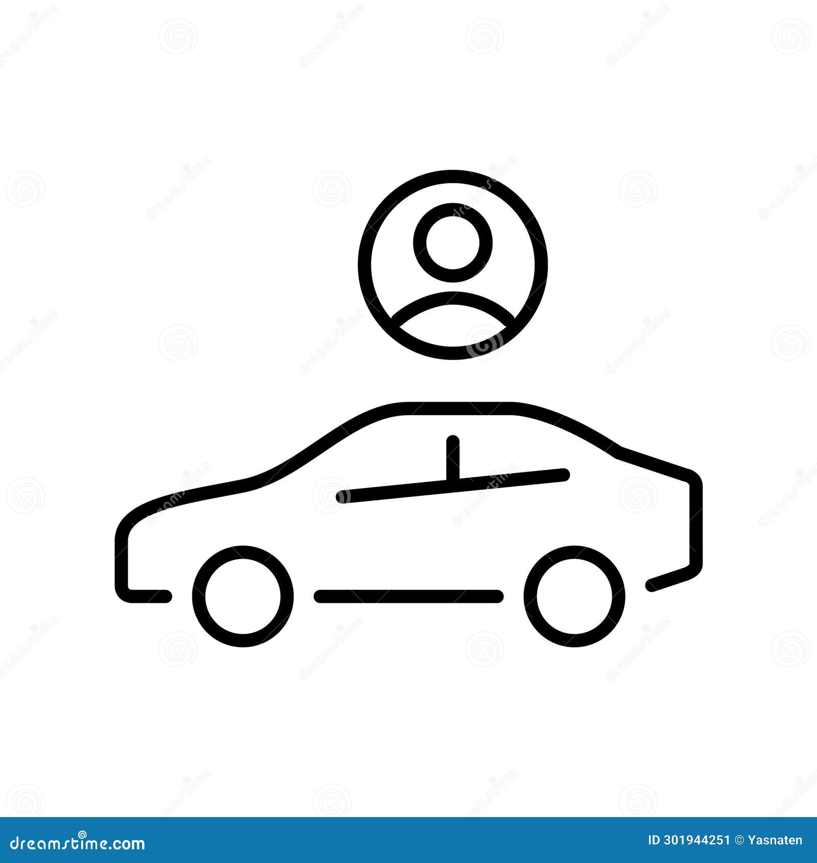 Car Reservation. Loyalty Program Member. Pixel Perfect Icon Stock ...