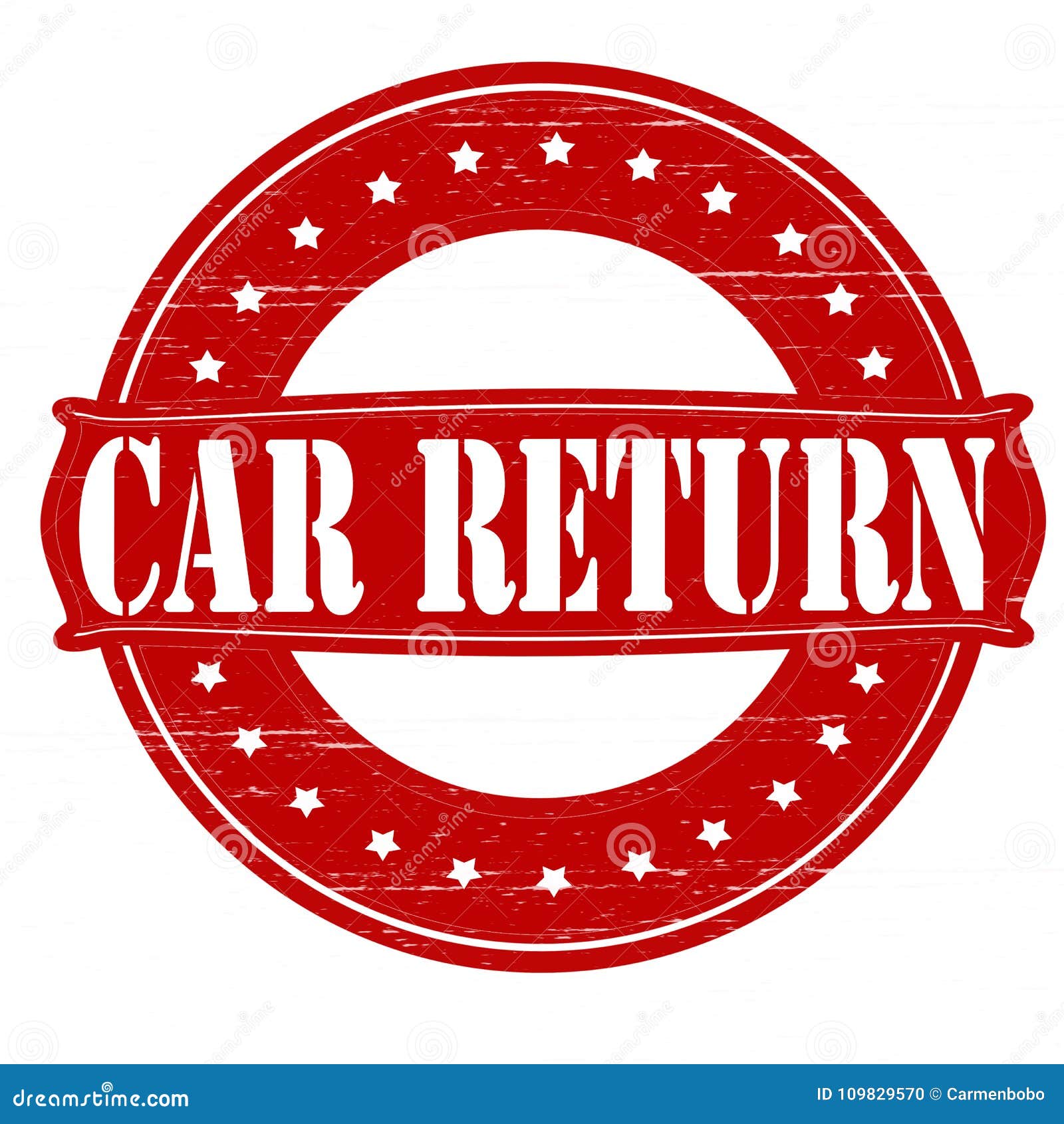 Car return stock illustration. Illustration of restore - 109829570