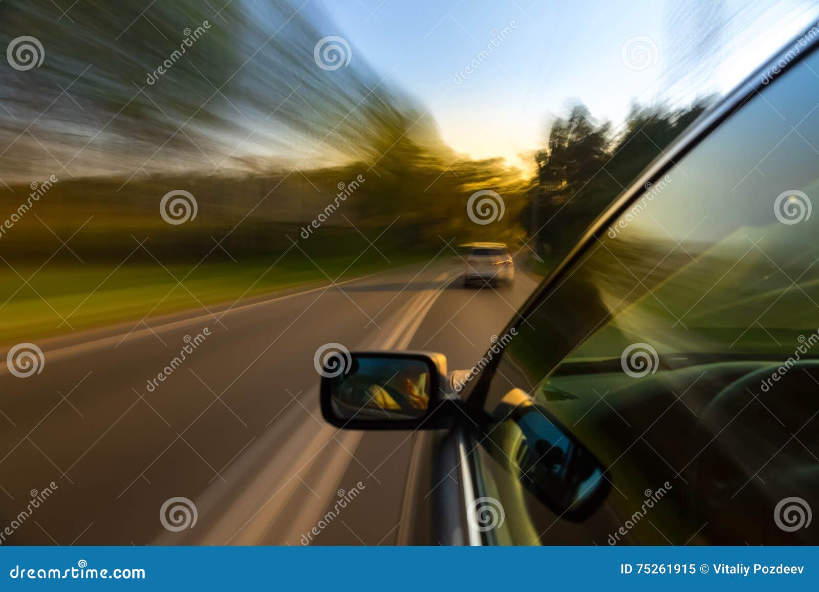 Car ride on road stock image. Image of road, vehicle - 75261915