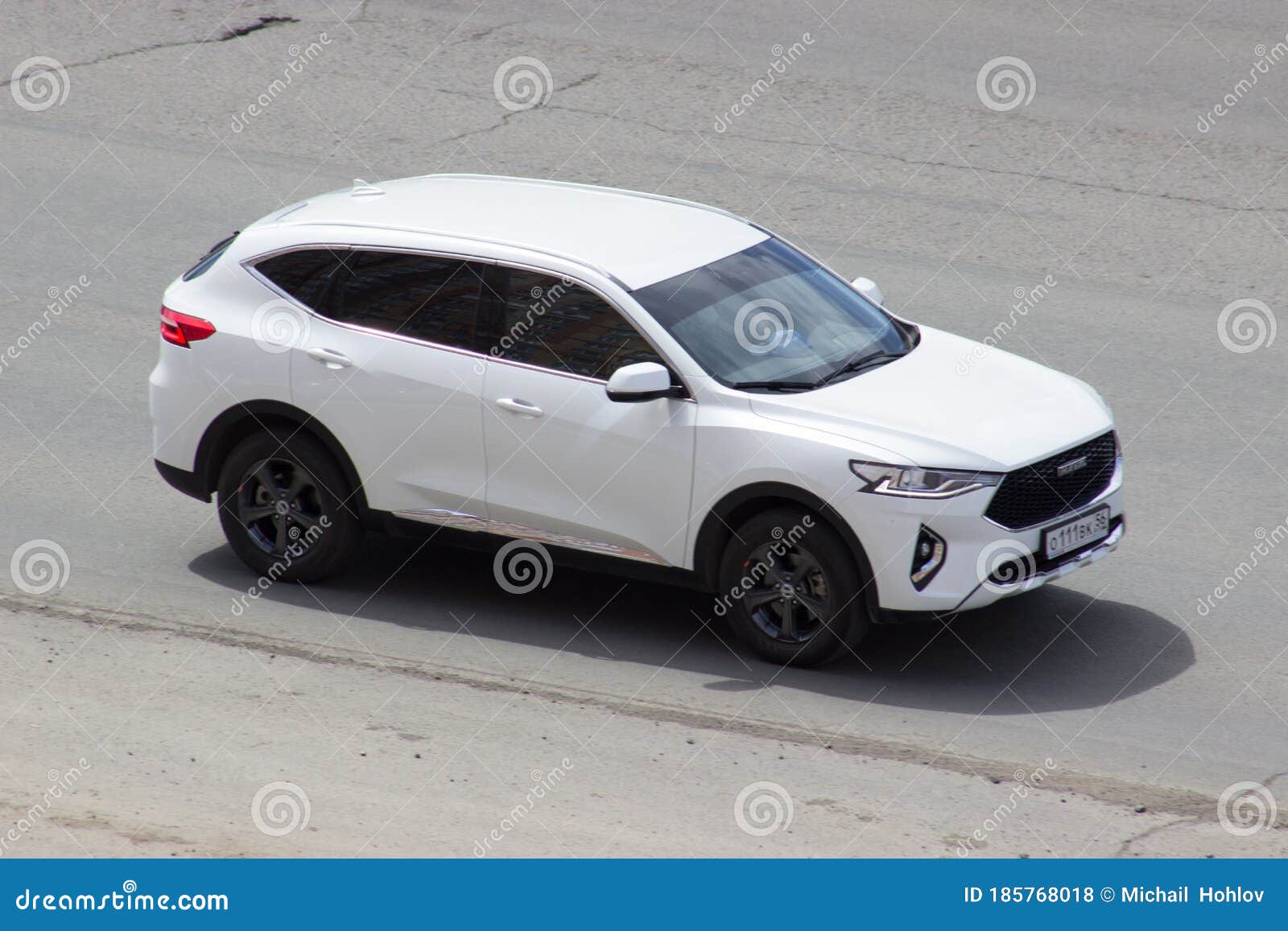 Haval X7 rides on the road editorial stock photo. Image of gray - 185768018