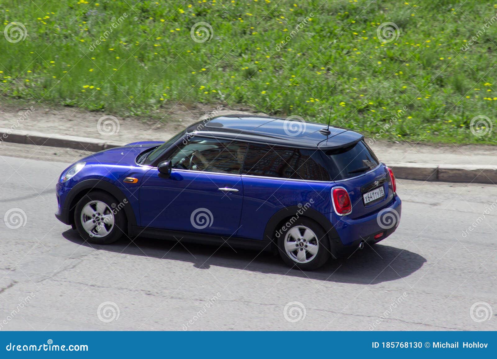 MINI Cooper Rides on the Road Editorial Image - Image of lx570 ...