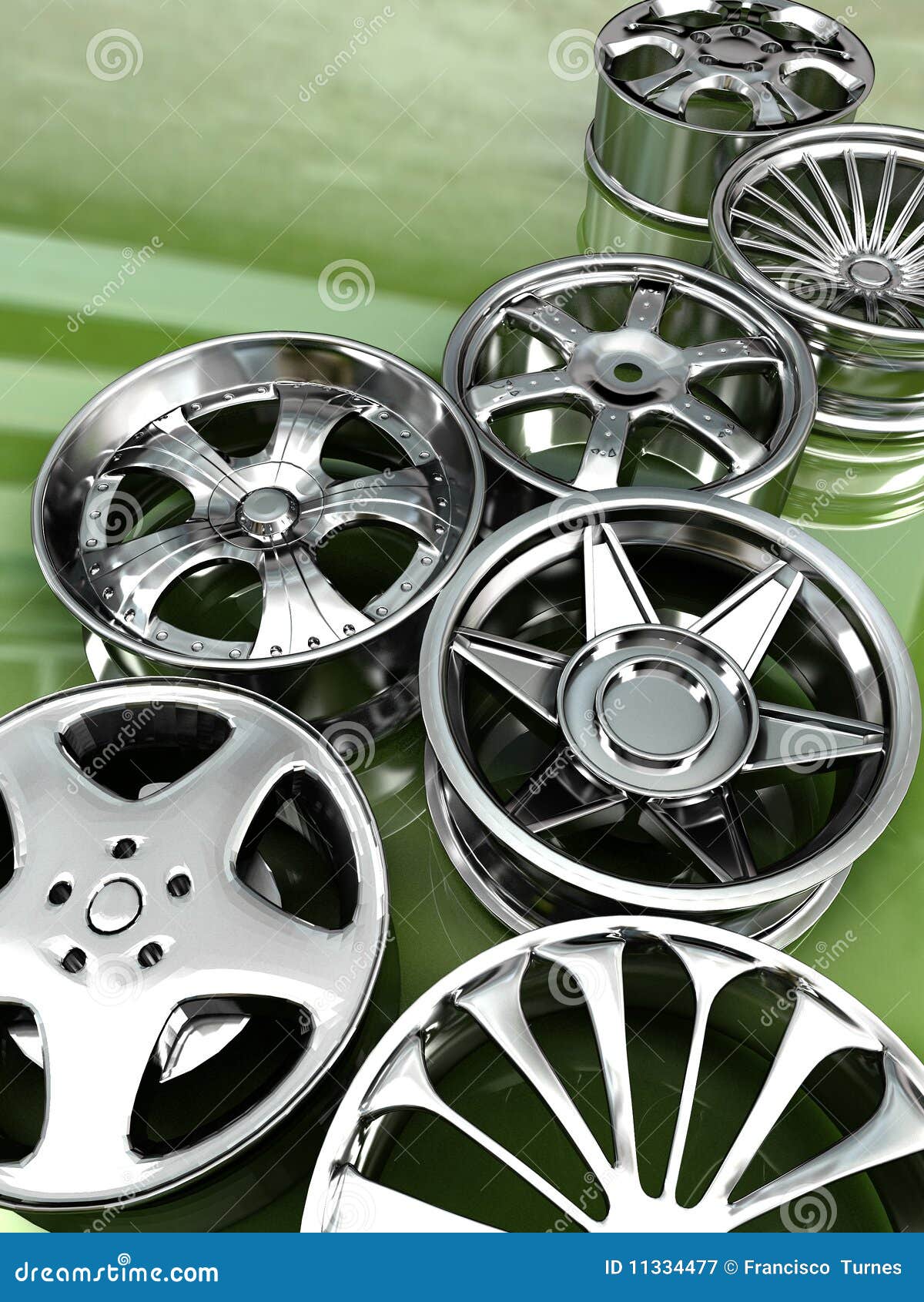 Car rims stock image. Image of circle, tuning, metal - 11334477
