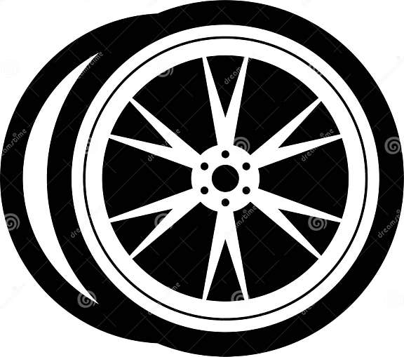 Vector Automotive Car Rims Service Logo Template Stock Vector ...