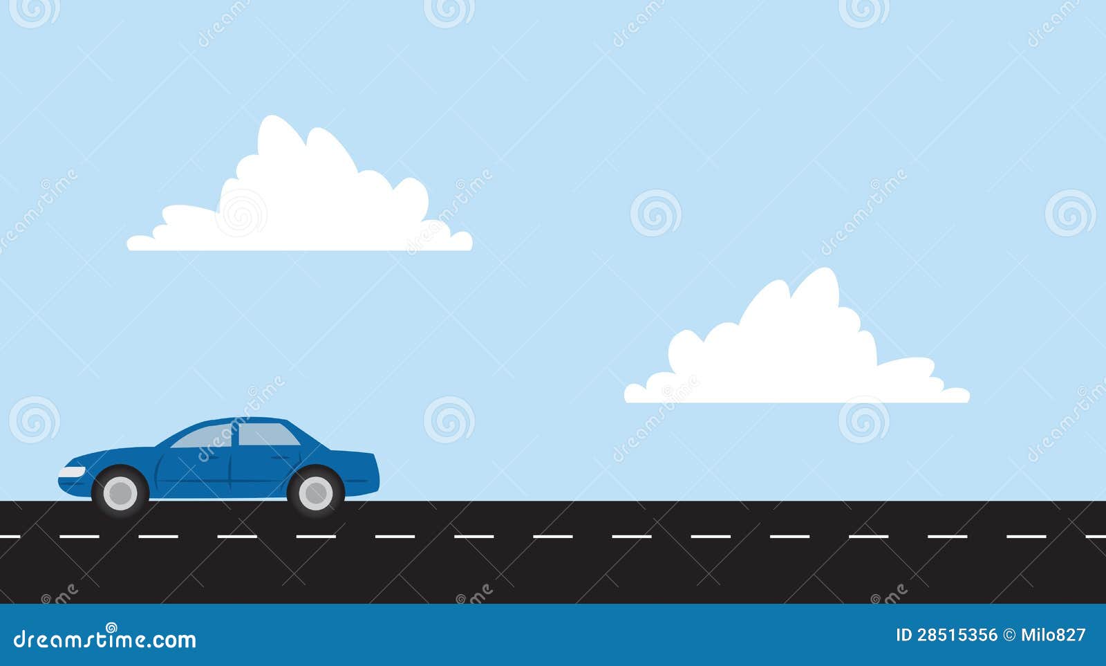 Car Road stock vector. Illustration of transportation - 28515356