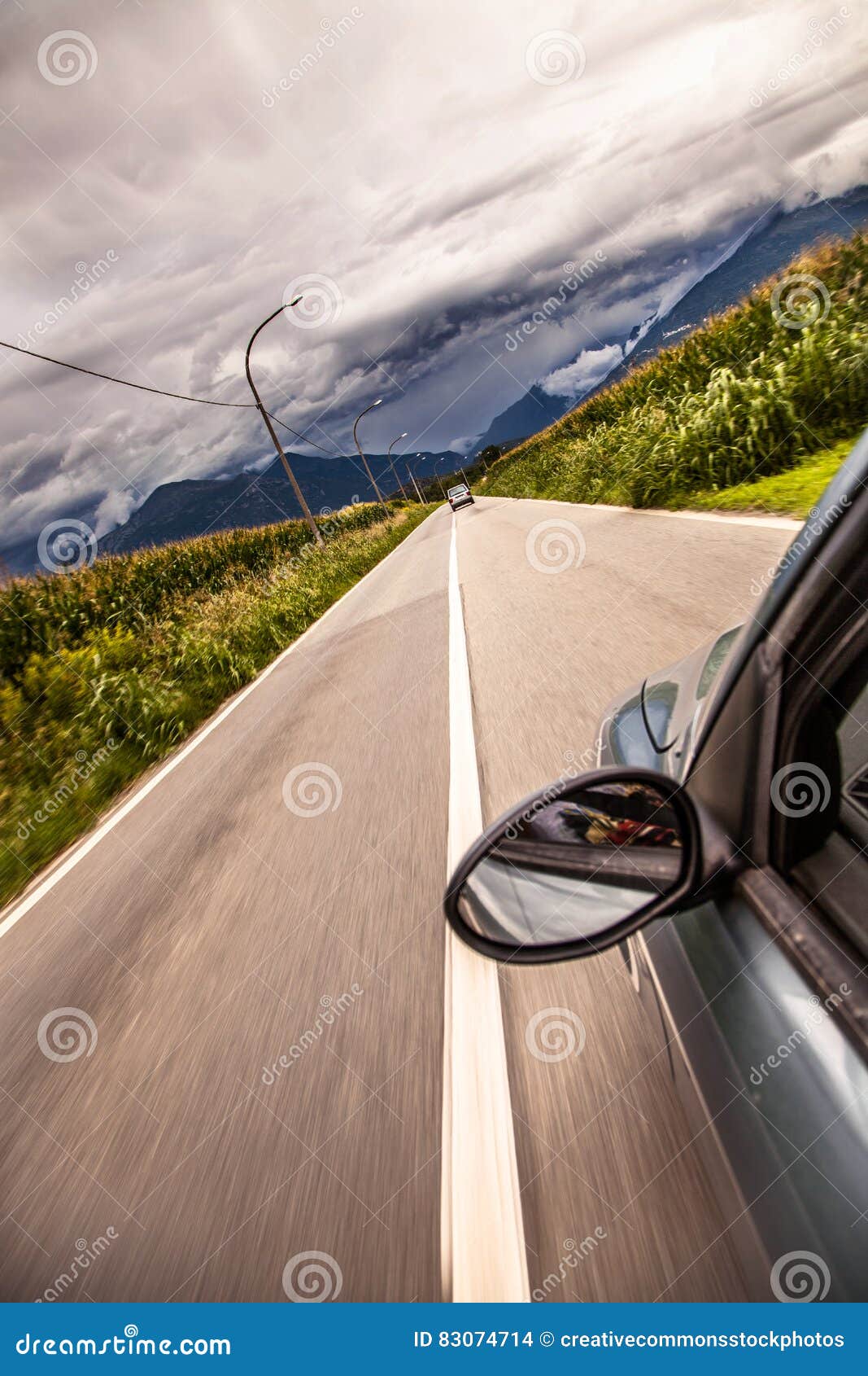 Car On Road Picture. Image: 83074714