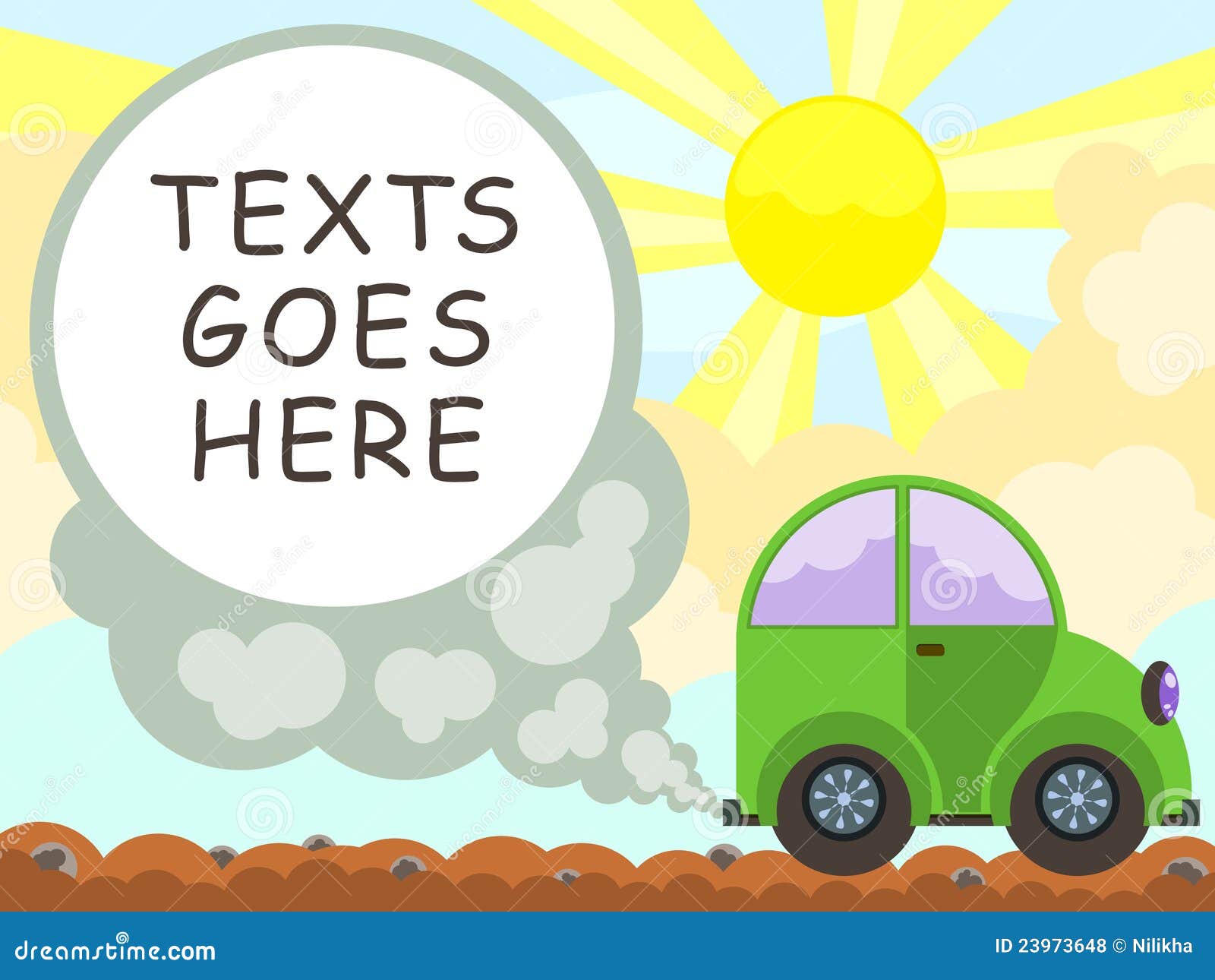 Car and road frame stock illustration. Illustration of element - 23973648