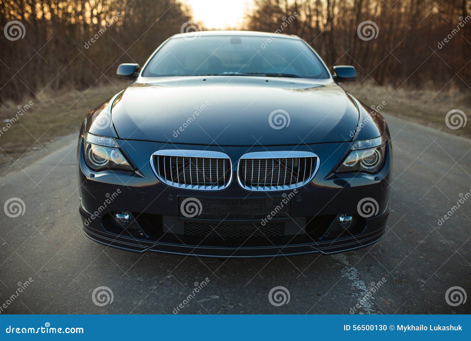 Road Front Of Lake Scene Nature Background Stock Photography ...