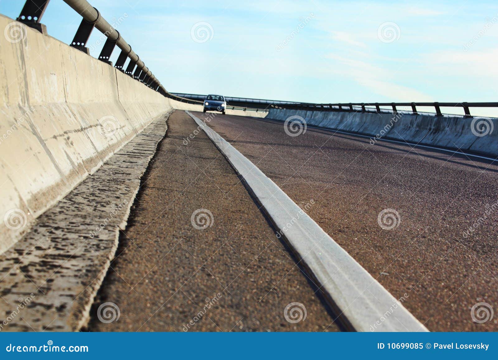Car on road junction stock image. Image of freeway, interstate - 10699085