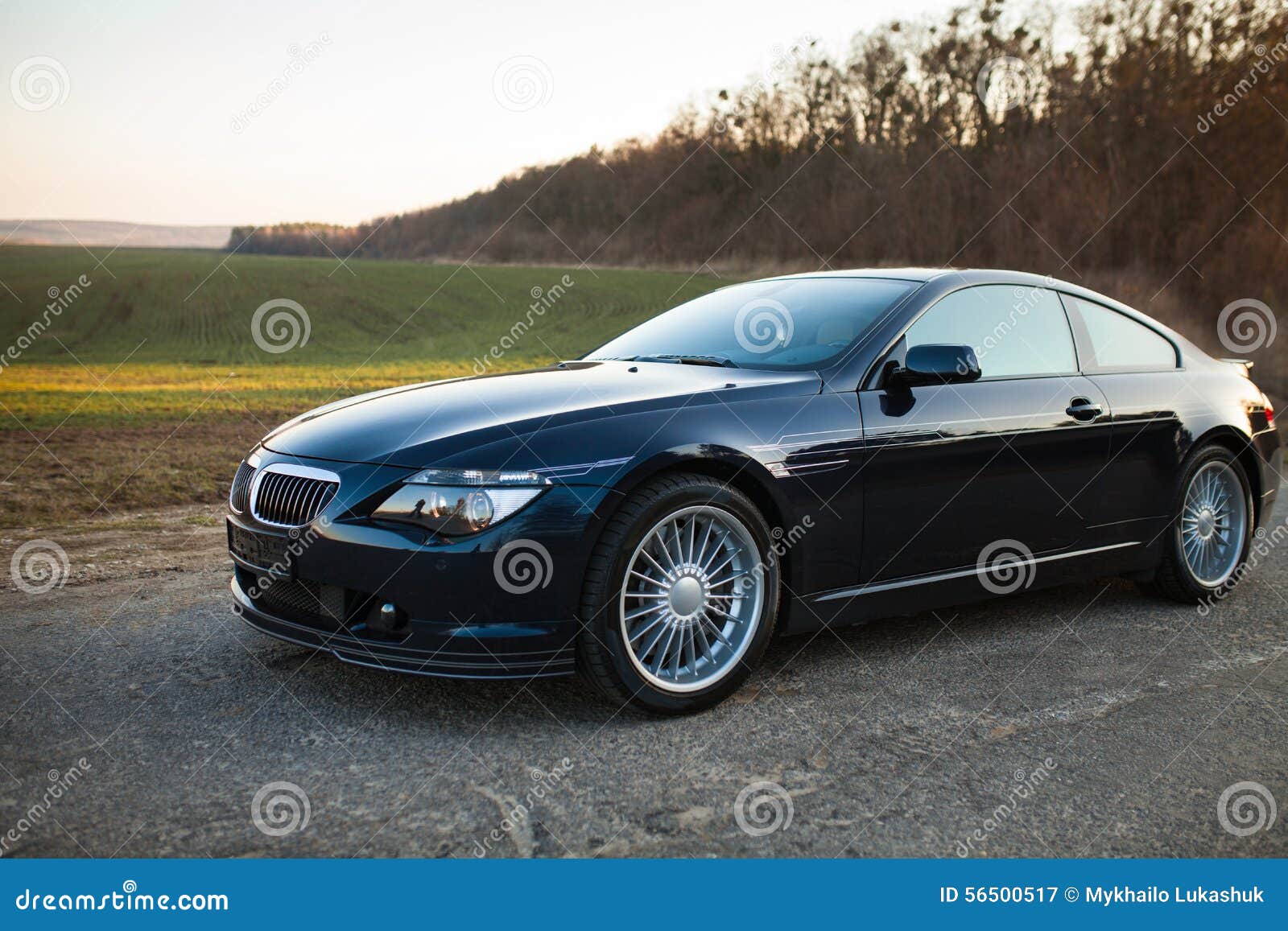 Car on road, left side stock image. Image of road, back - 56500517
