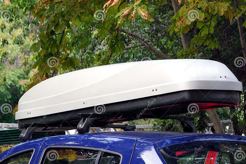 Car Roof Box stock image. Image of carriage, vehicle - 46747295