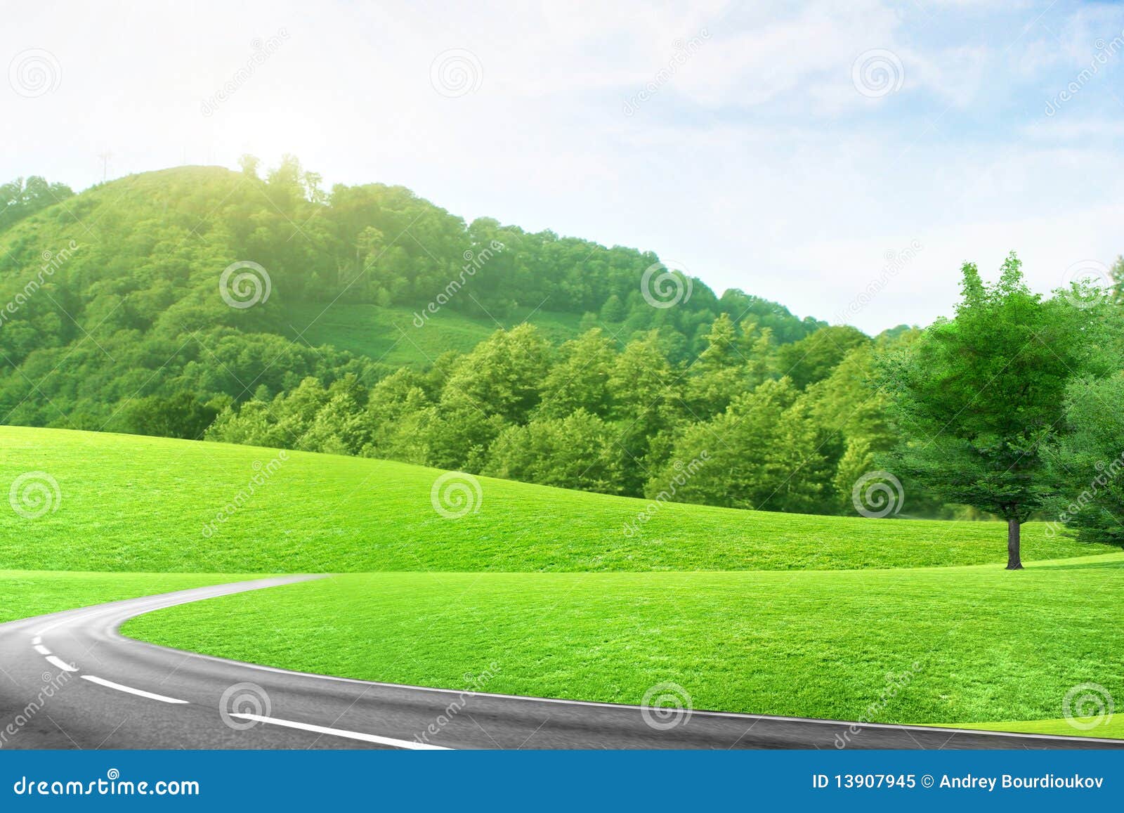 Car route stock image. Image of copy, area, blissfull - 13907945