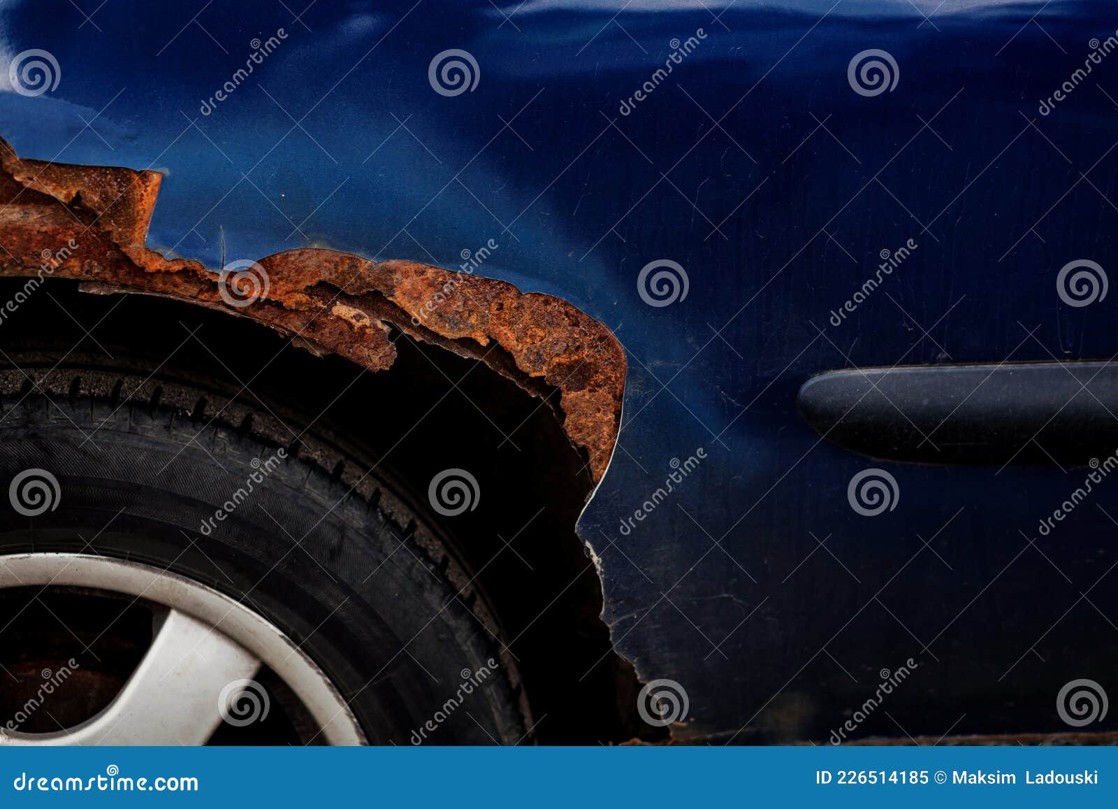 Car with Rust and Corrosion Stock Image - Image of corrosion, problem ...