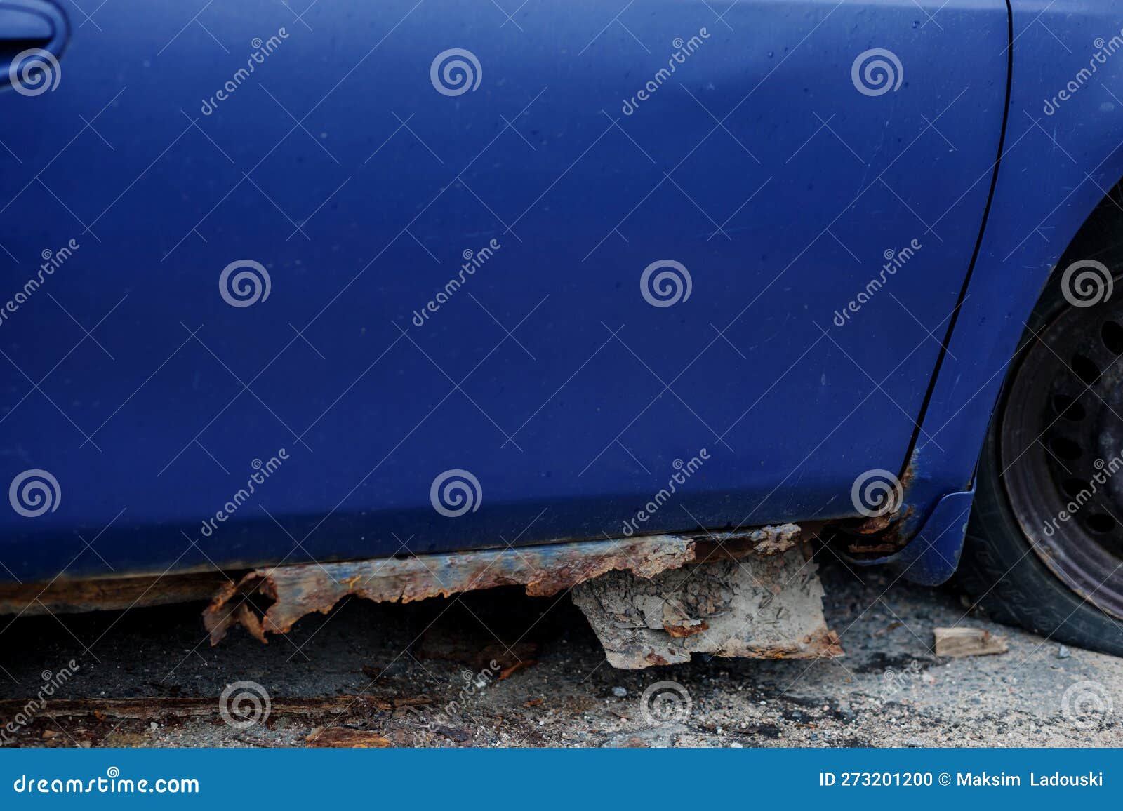 Car with Rust and Corrosion Stock Photo - Image of steel, oxidation ...