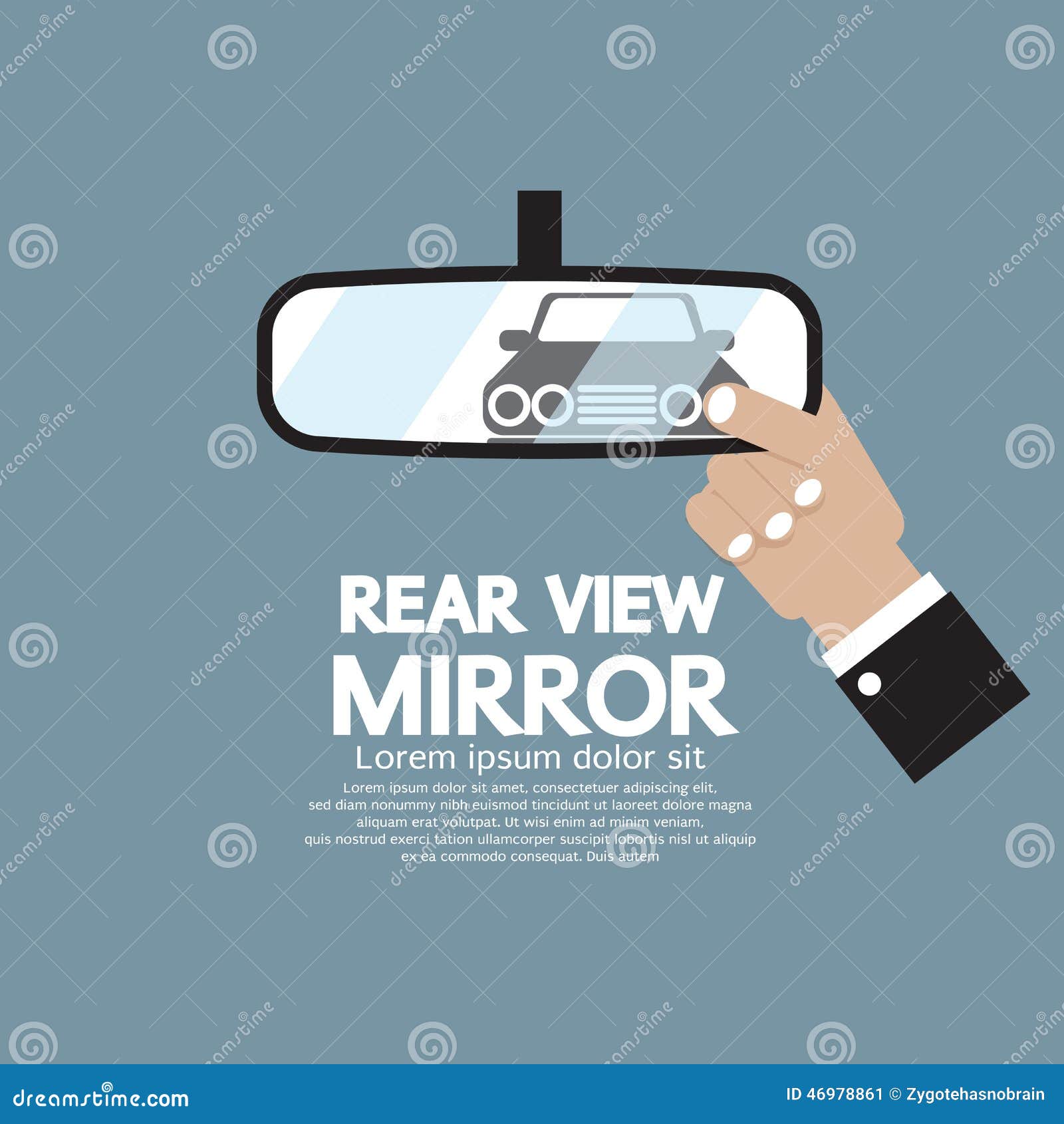Rear View Mirror Vector Stock Illustrations – 4,131 Rear View Mirror ...