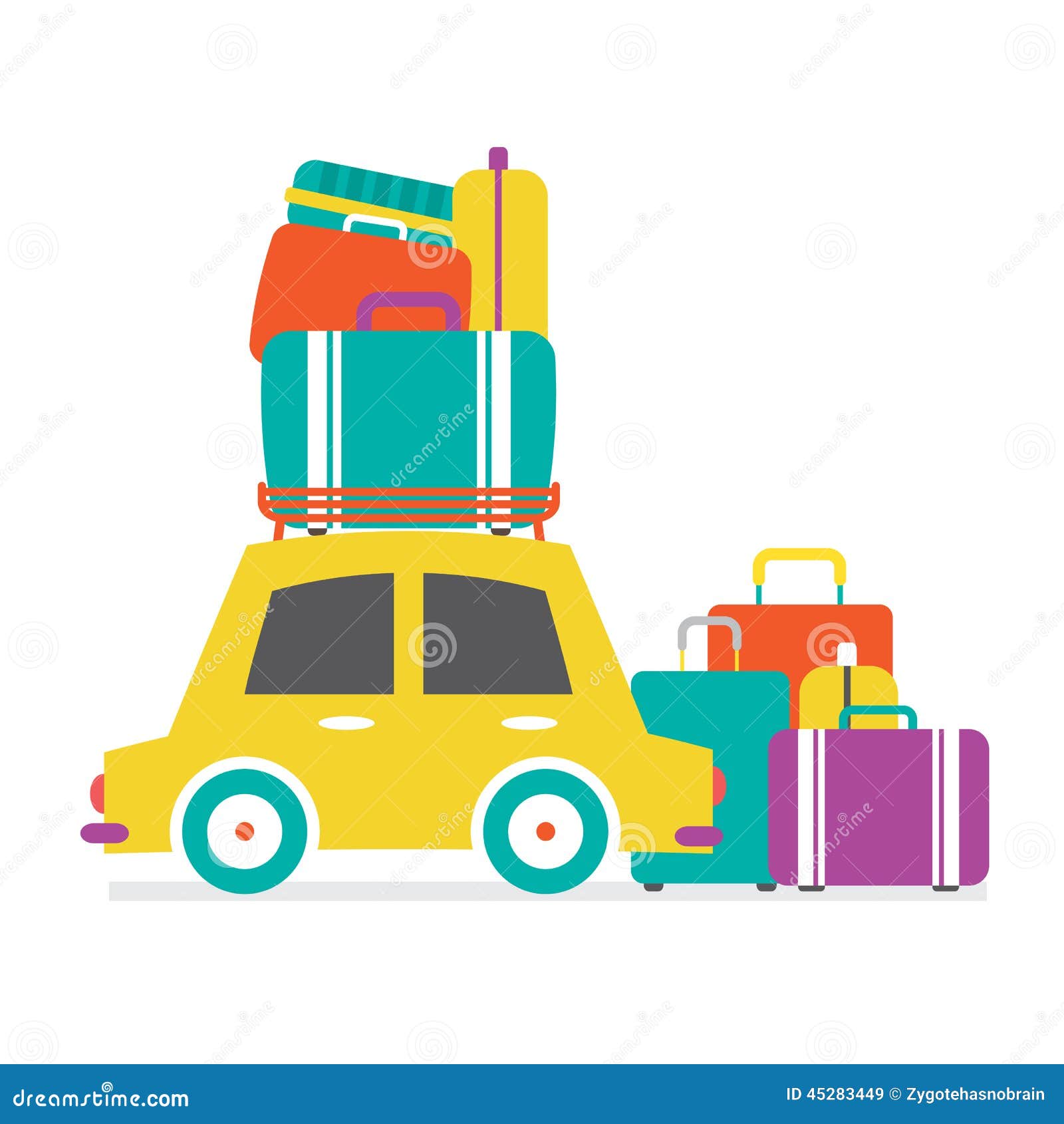 Luggages Cartoons, Illustrations & Vector Stock Images - 793 Pictures ...