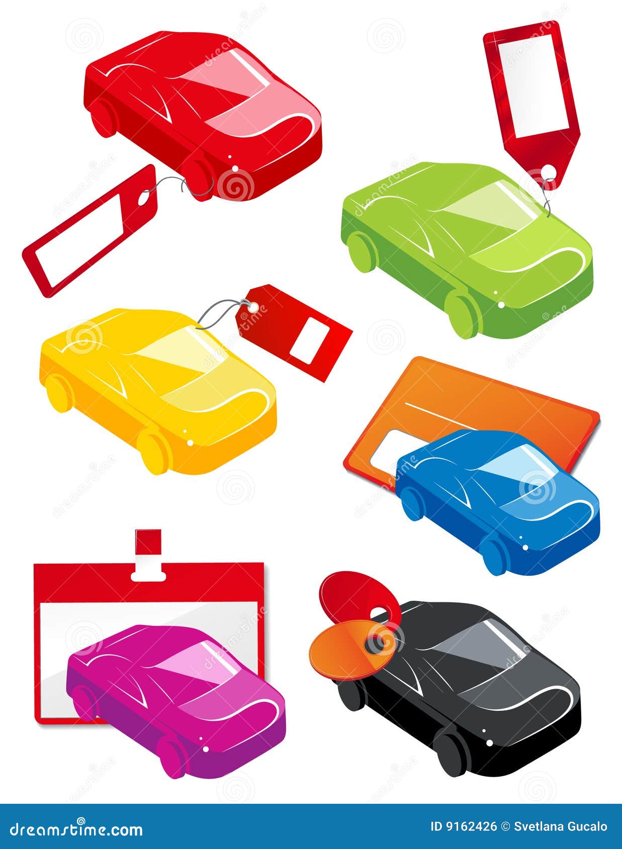 Car sale stock vector. Illustration of hatchback, price - 9162426