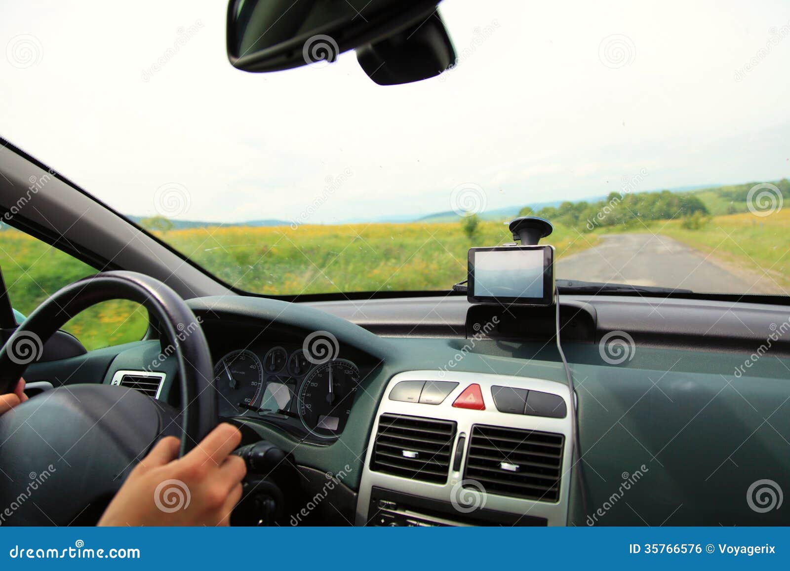Car Satelite Navigation System Gps Device Stock Photo - Image of search ...