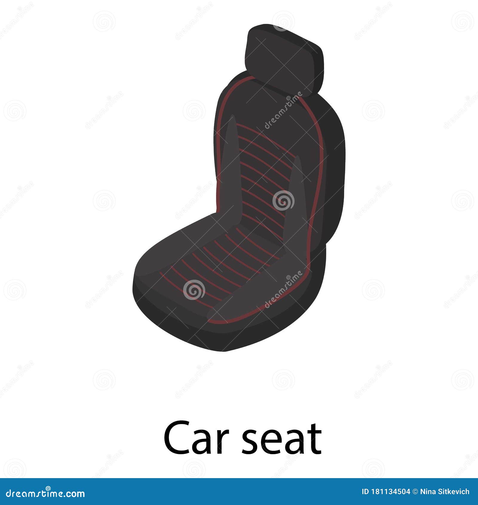 Seat Icon Vector Sign And Symbol Isolated On White Background, Seat ...