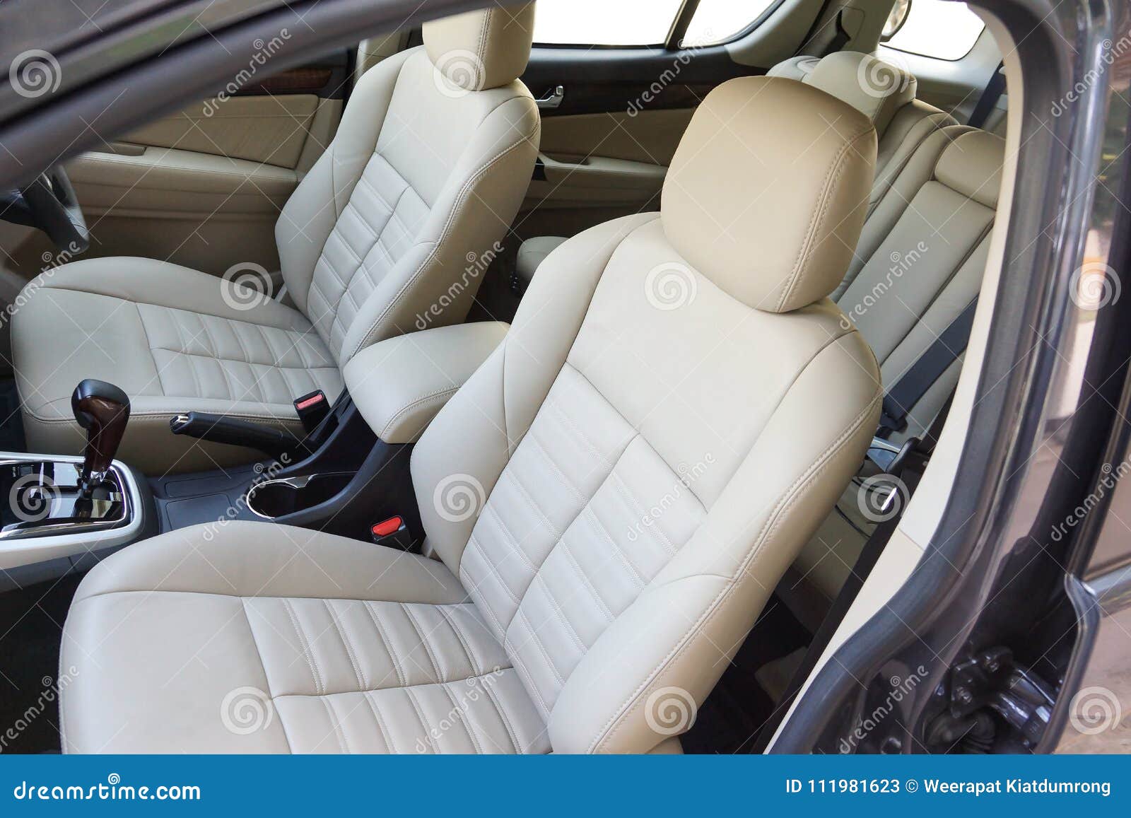 Car seats at the front row stock image. Image of comfortable - 111981623