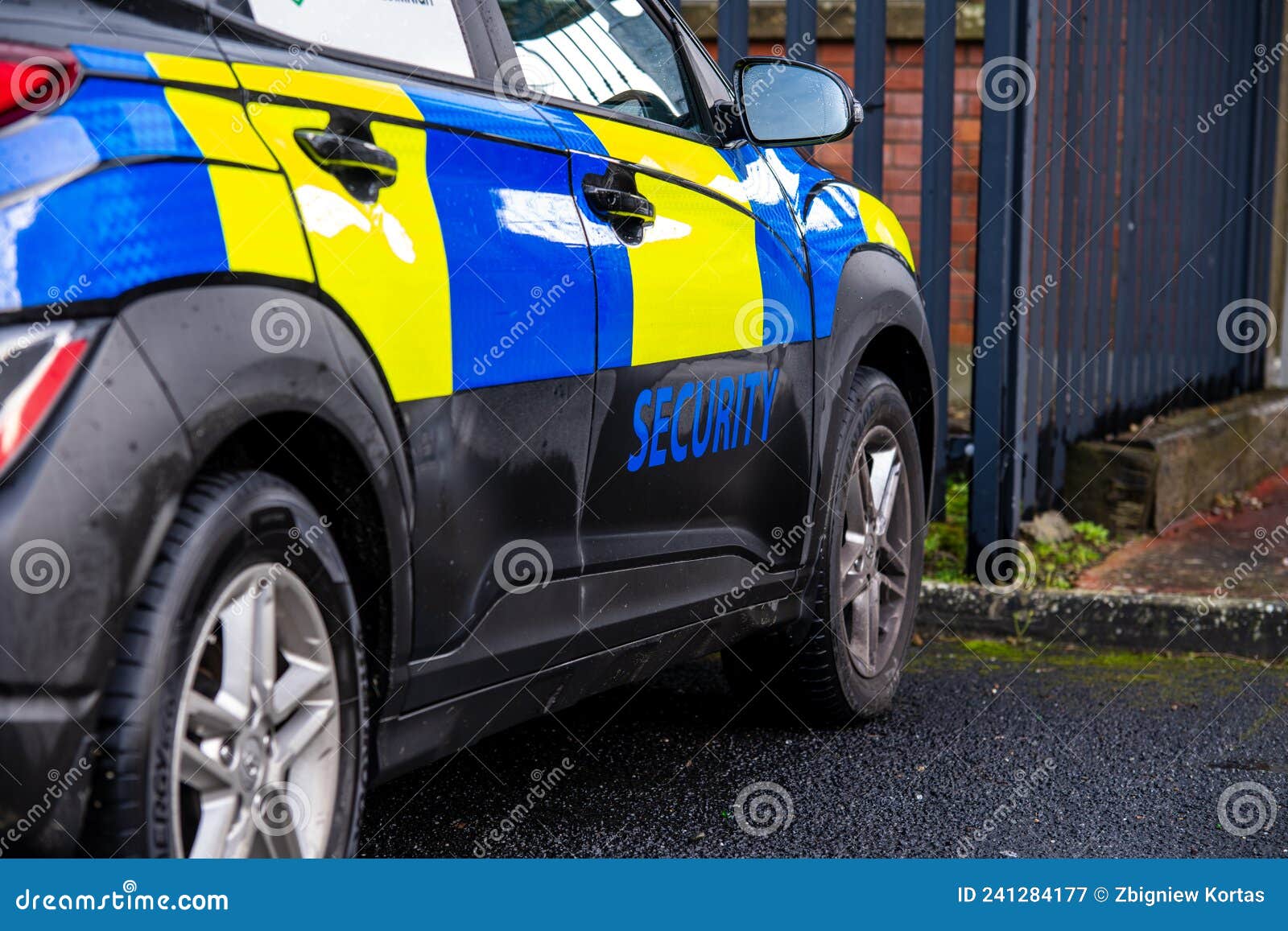 Security car stock image. Image of alone, profession - 241284177