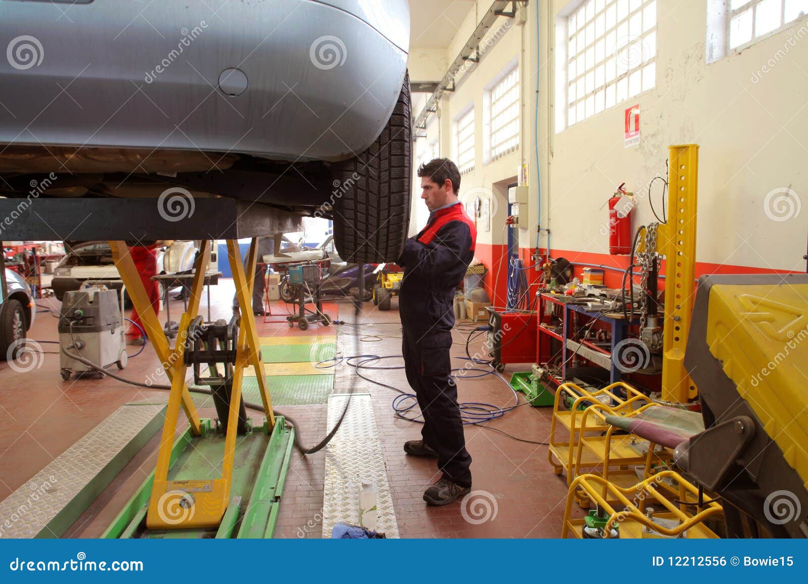Car service stock photo. Image of bodywork, work, repair - 12212556