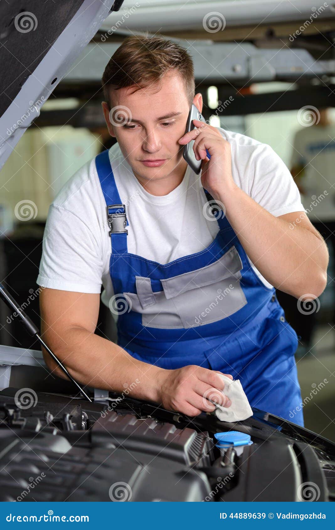 Car Service stock image. Image of motor, engineer, portrait - 44889639