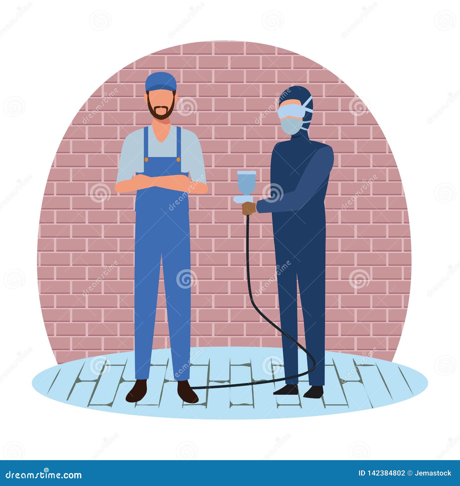 Car service cartoon stock vector. Illustration of automotive - 142384802