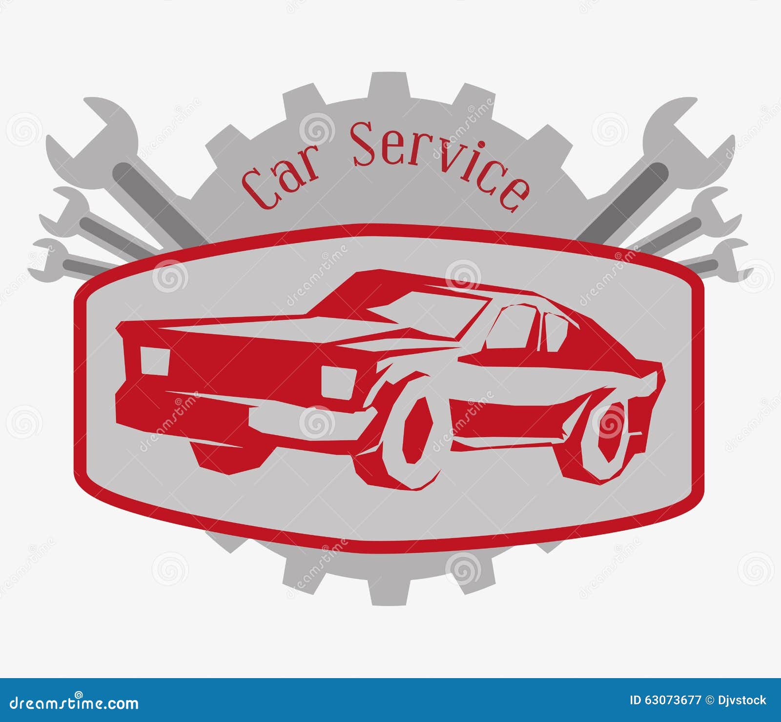 Car service design stock vector. Illustration of service - 63073677