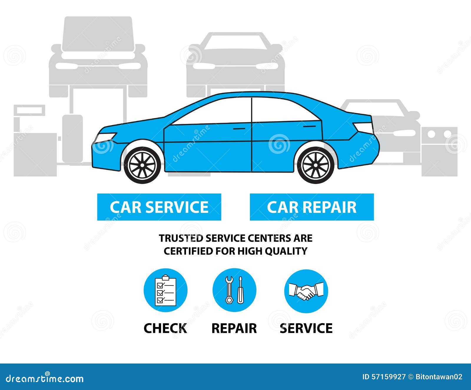 Car Service,Flat Designed Banners for Ui-ux Design Andweb Design Stock ...