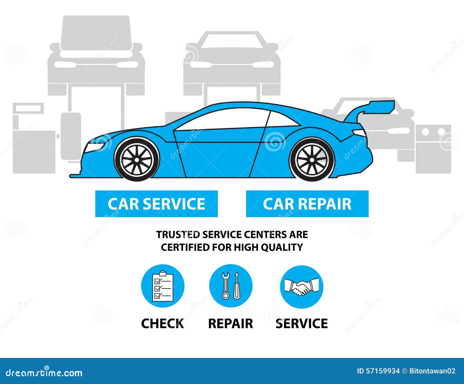 Flat Designed Banners- Career, Team Work And Business Strategy Cartoon ...