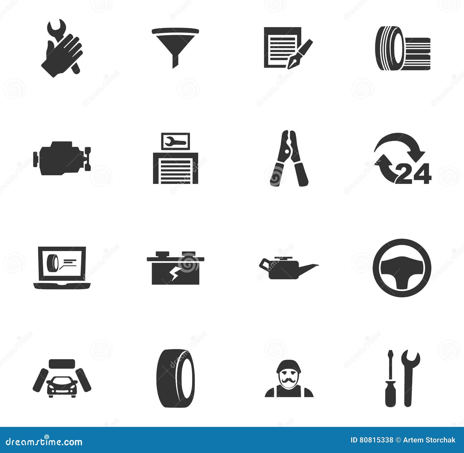 Auto Scheduling Icons Show Time Management, Planning, And Task ...