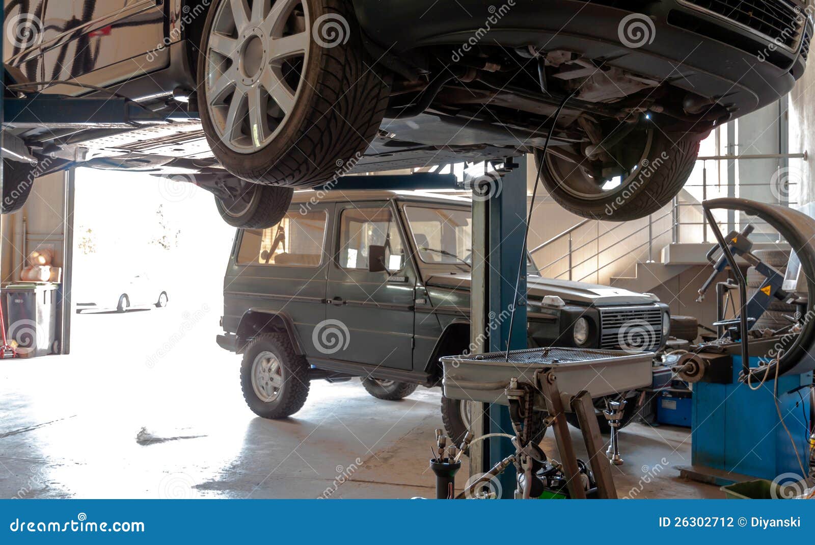 Car service inside stock photo. Image of equipment, automotive - 26302712