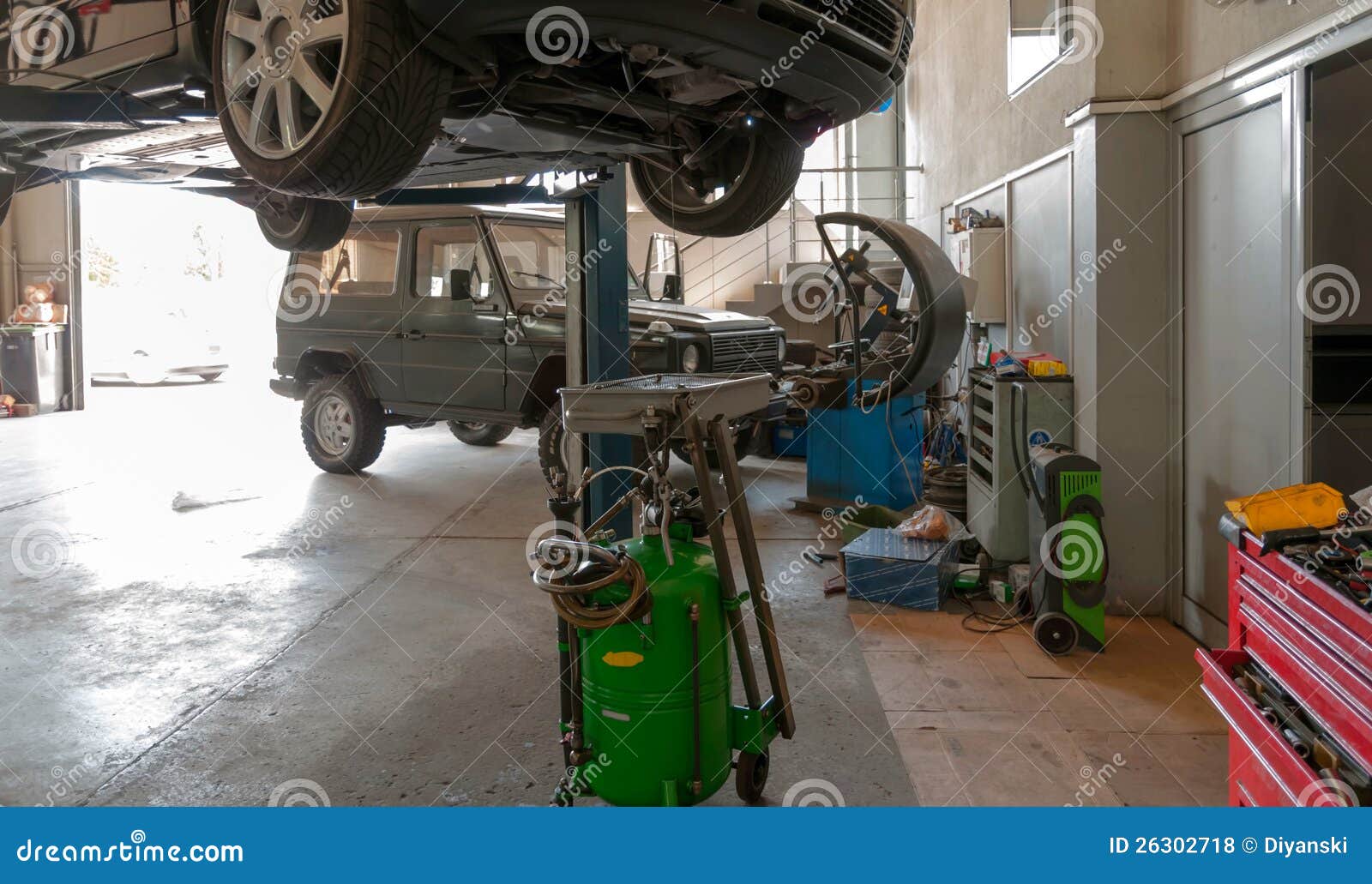 Car service inside stock photo. Image of repairing, diagnosing - 26302718