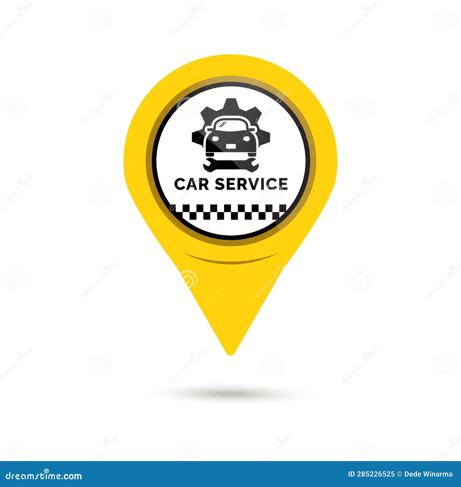Car Service Sign and Symbol Graphic Design Vector Illustration Stock ...