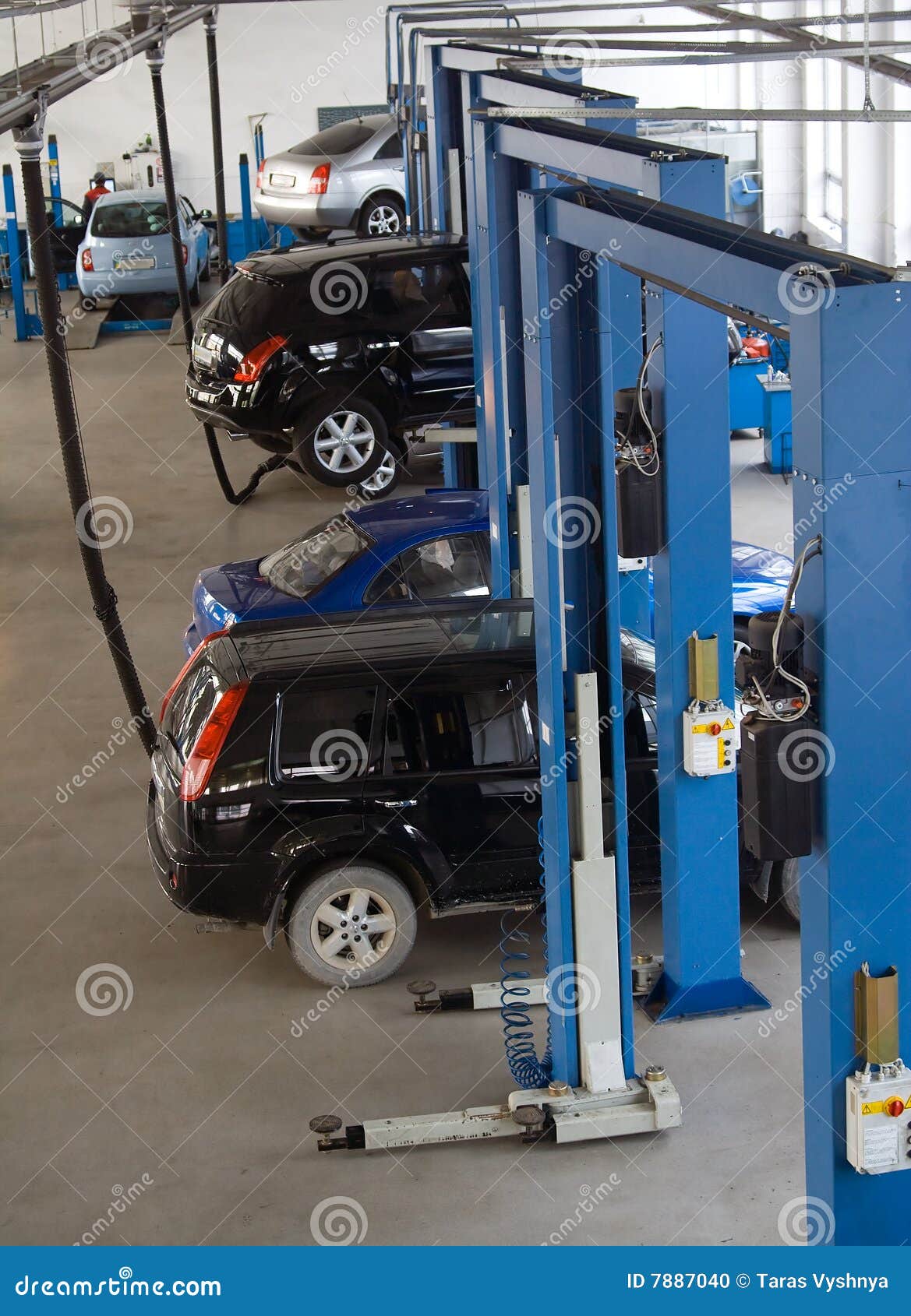Car Service workshop stock photo. Image of automation - 7887040