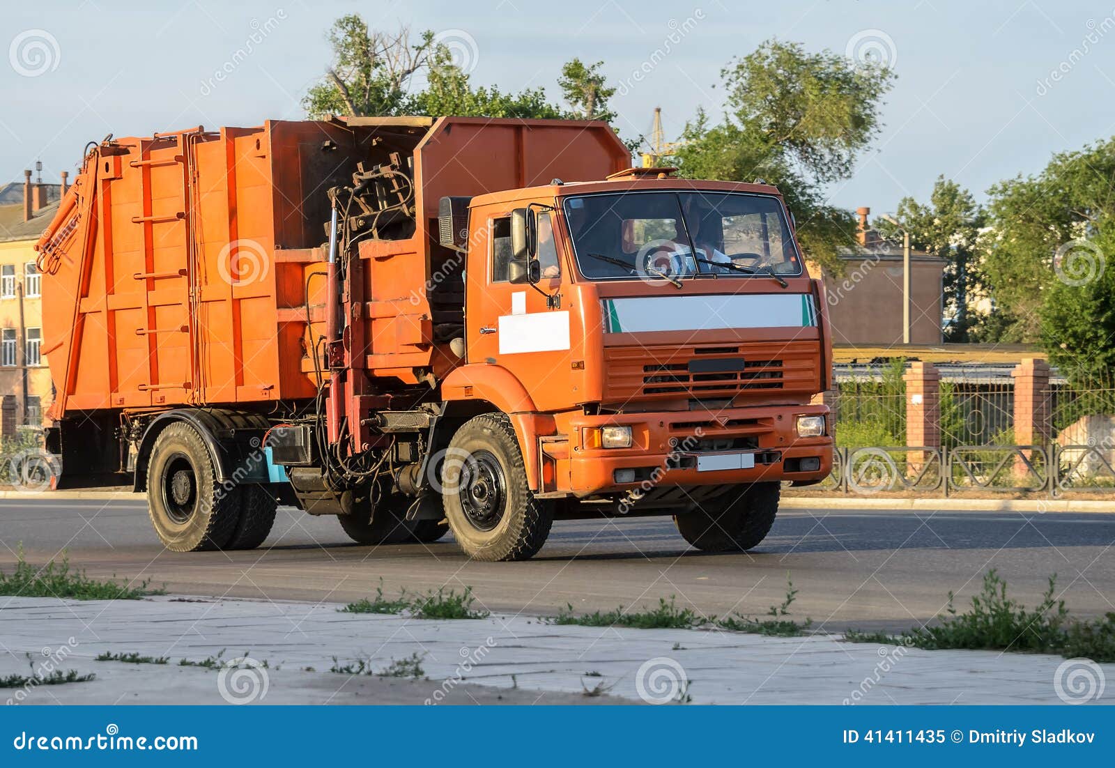 Car services for waste stock image. Image of garbage - 41411435