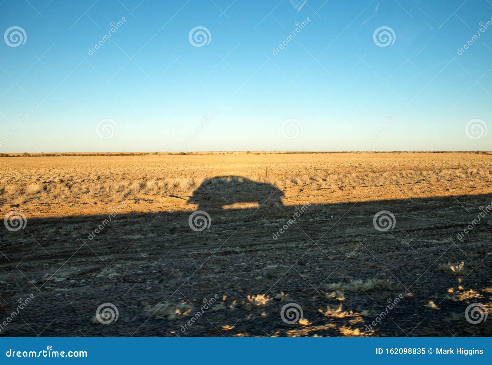 Car shadow stock image. Image of horizon, remote, panorama - 162098835