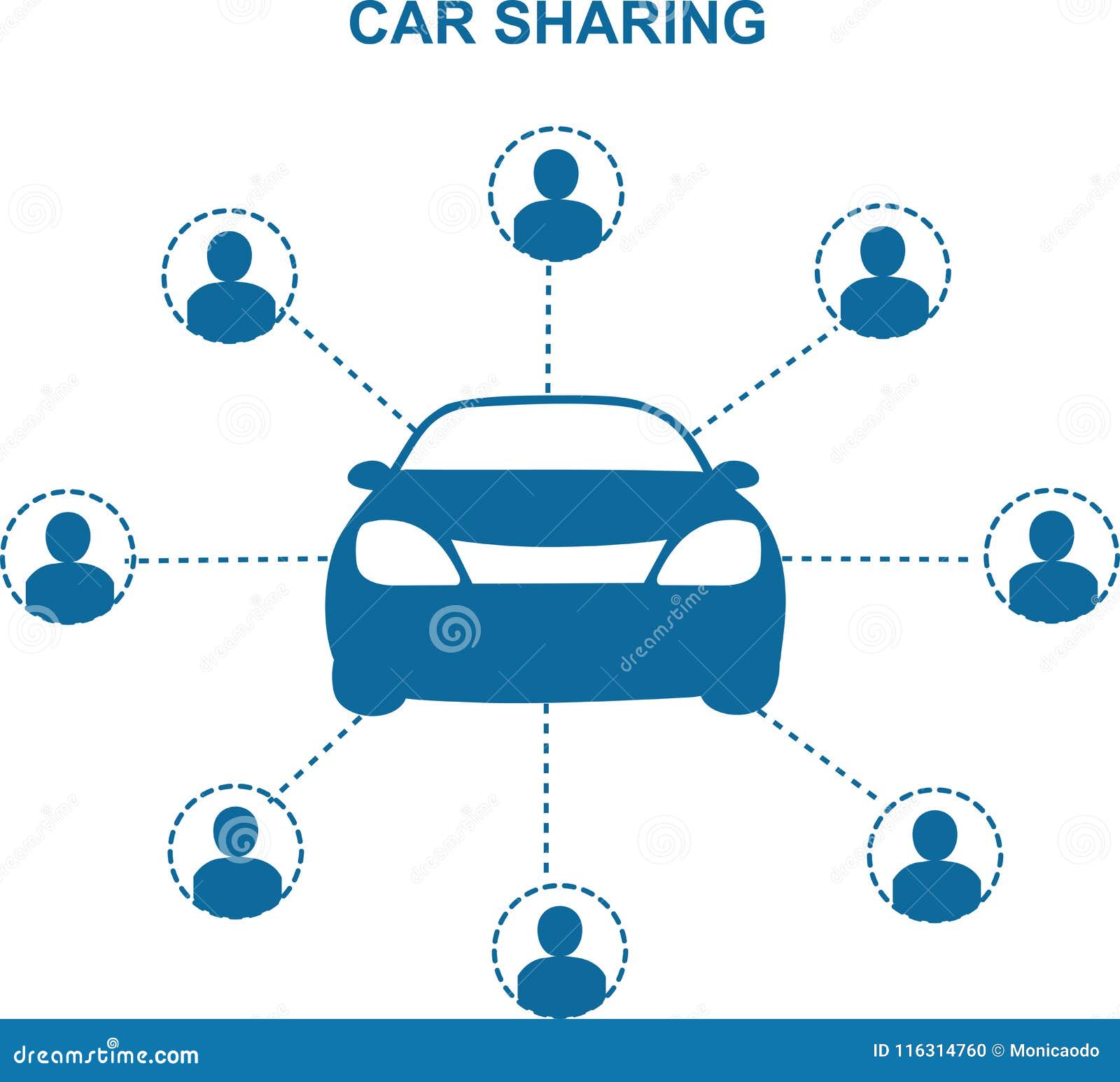 Car Sharing Concept stock vector. Illustration of vehicle - 116314760