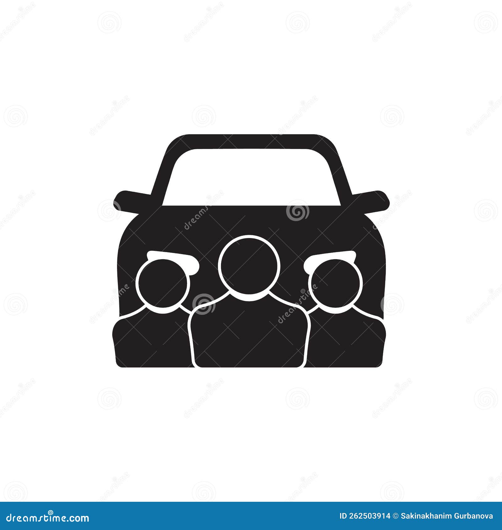 Car Sharing Icon. Simple Element Illustration Stock Illustration ...