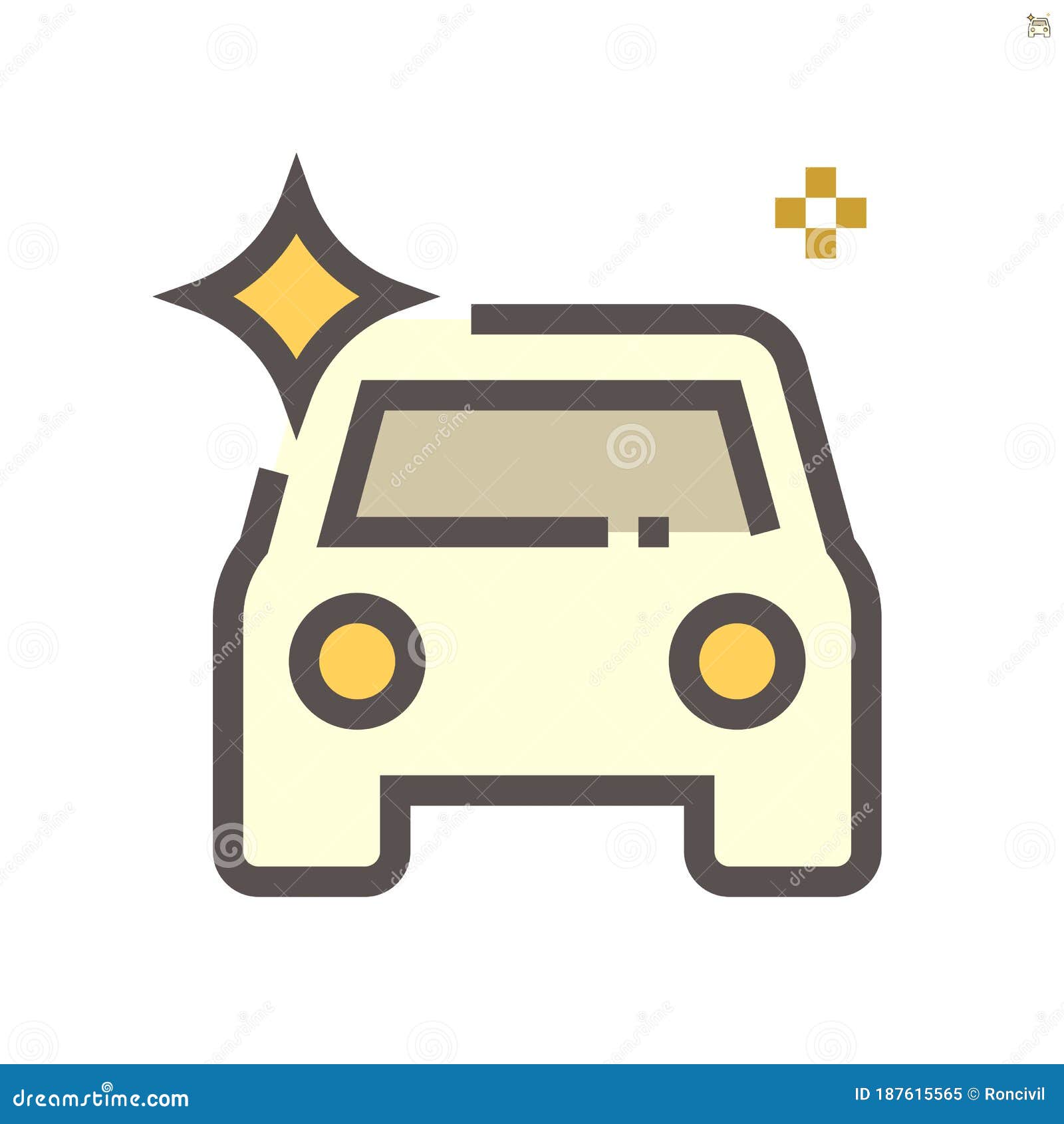 Car shine vector icon stock vector. Illustration of 48x48 - 187615565