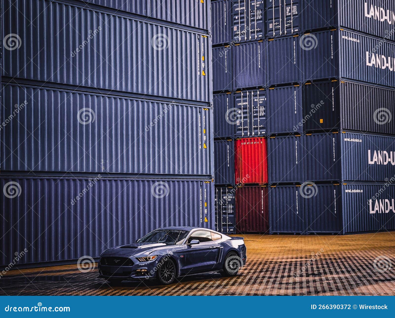 Car Shipment by Container, Container Transport Editorial Photography ...