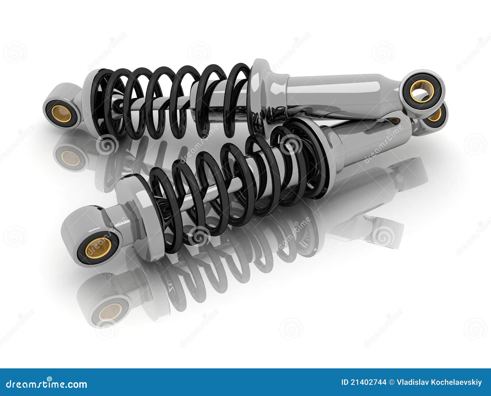 Car shock absorber stock illustration. Illustration of absorber - 21402744