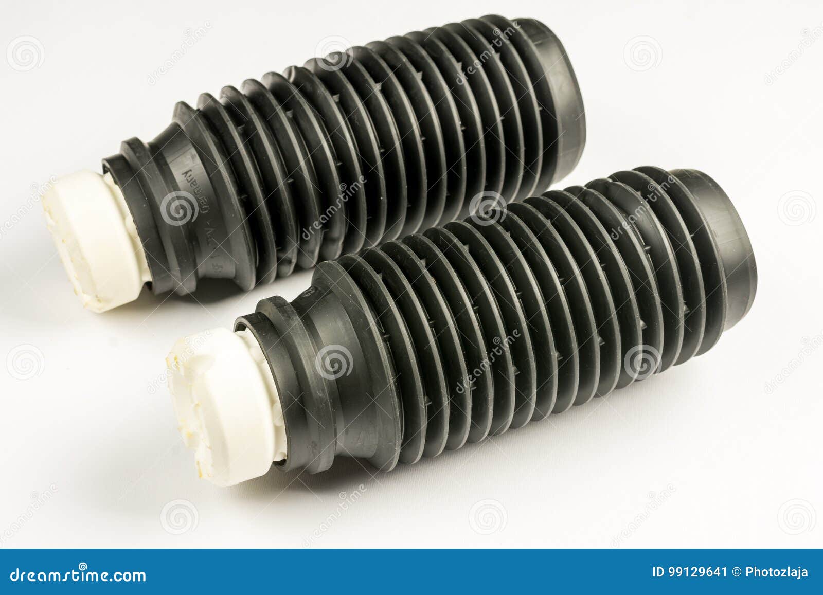 Car Shock Absorber Protection Rubber for Dust and Dirt Stock Image ...