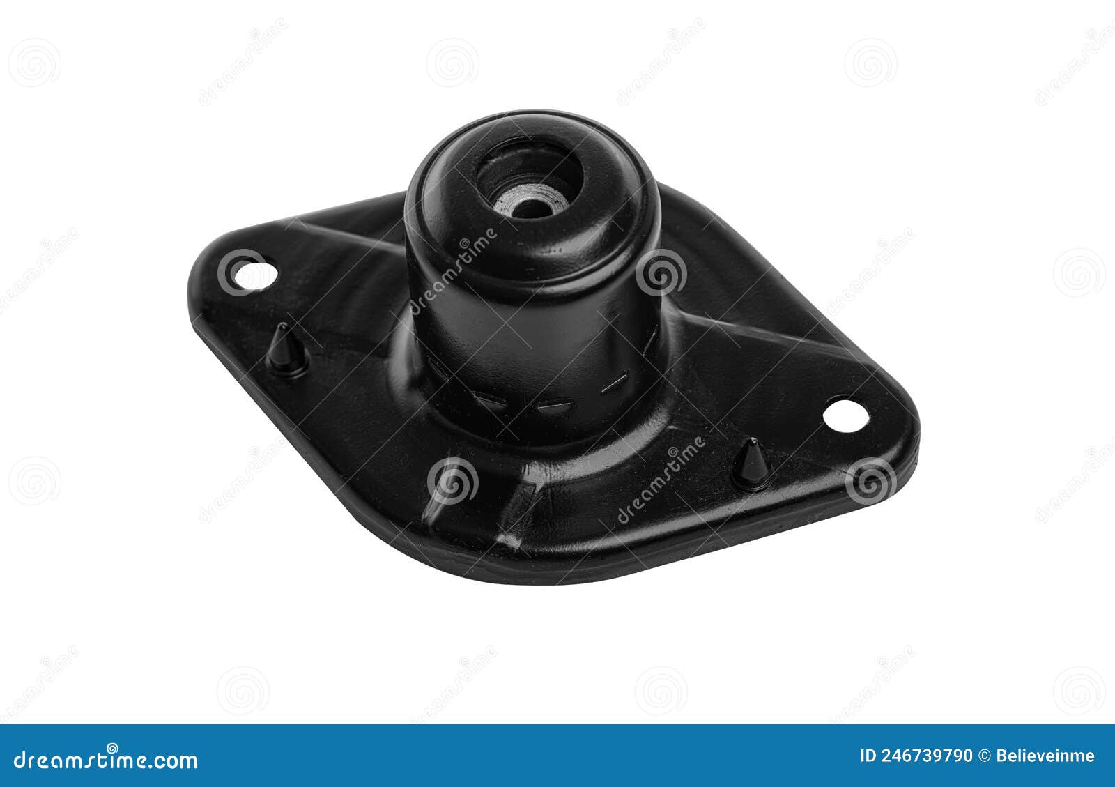 Car Shock Absorber Support Isolated Stock Photo - Image of transplant ...