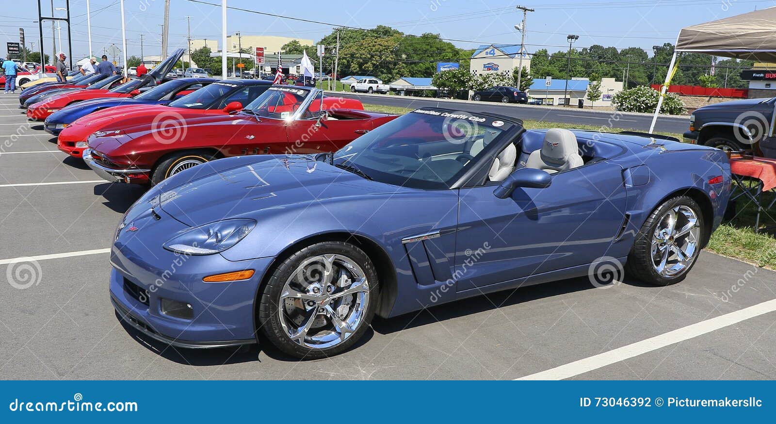 Car Show De Corbetas Chevrolet Fotografía editorial - Imagen de ...