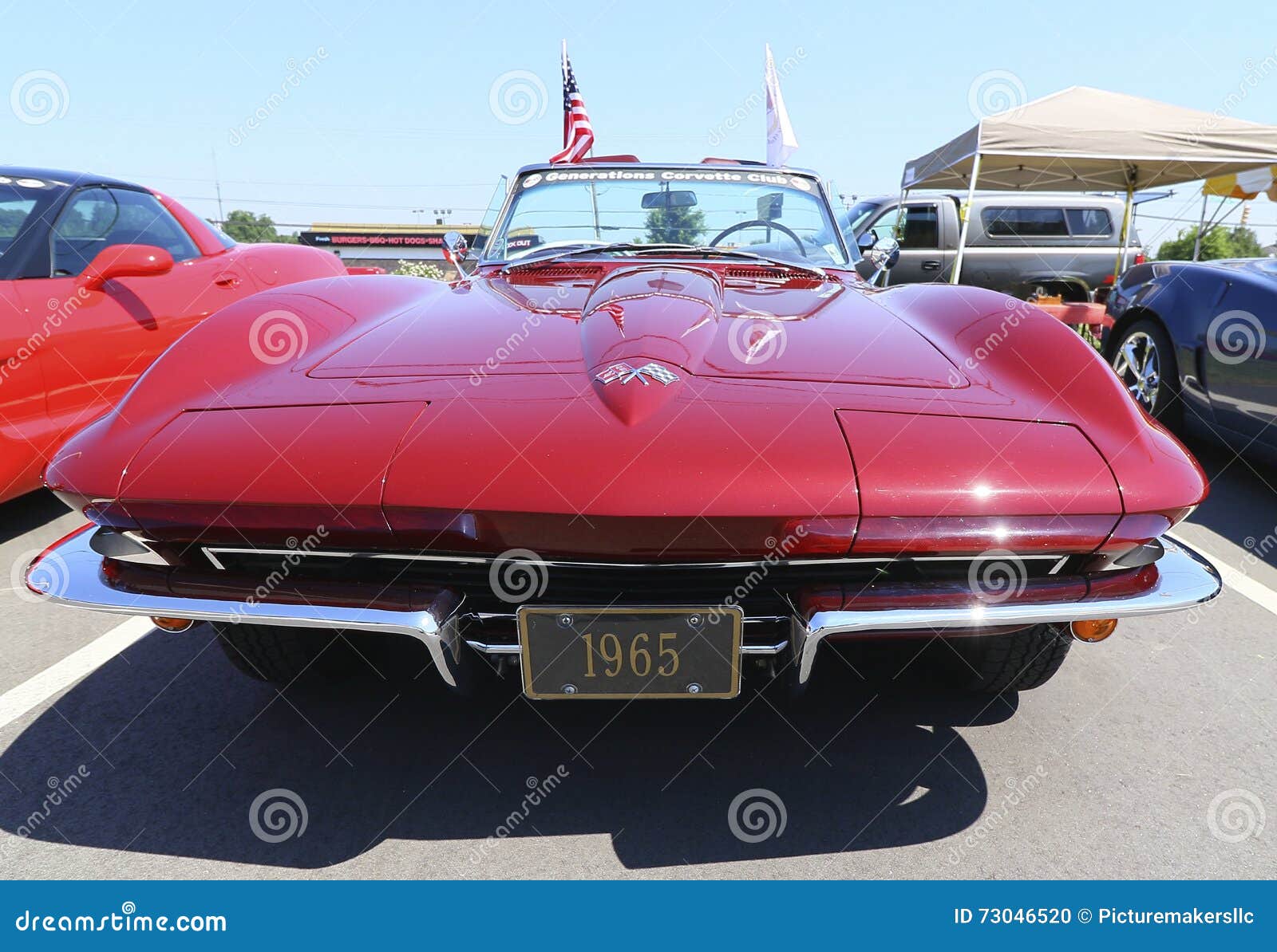 Car Show De Corbetas Chevrolet Imagen editorial - Imagen de corbetas ...