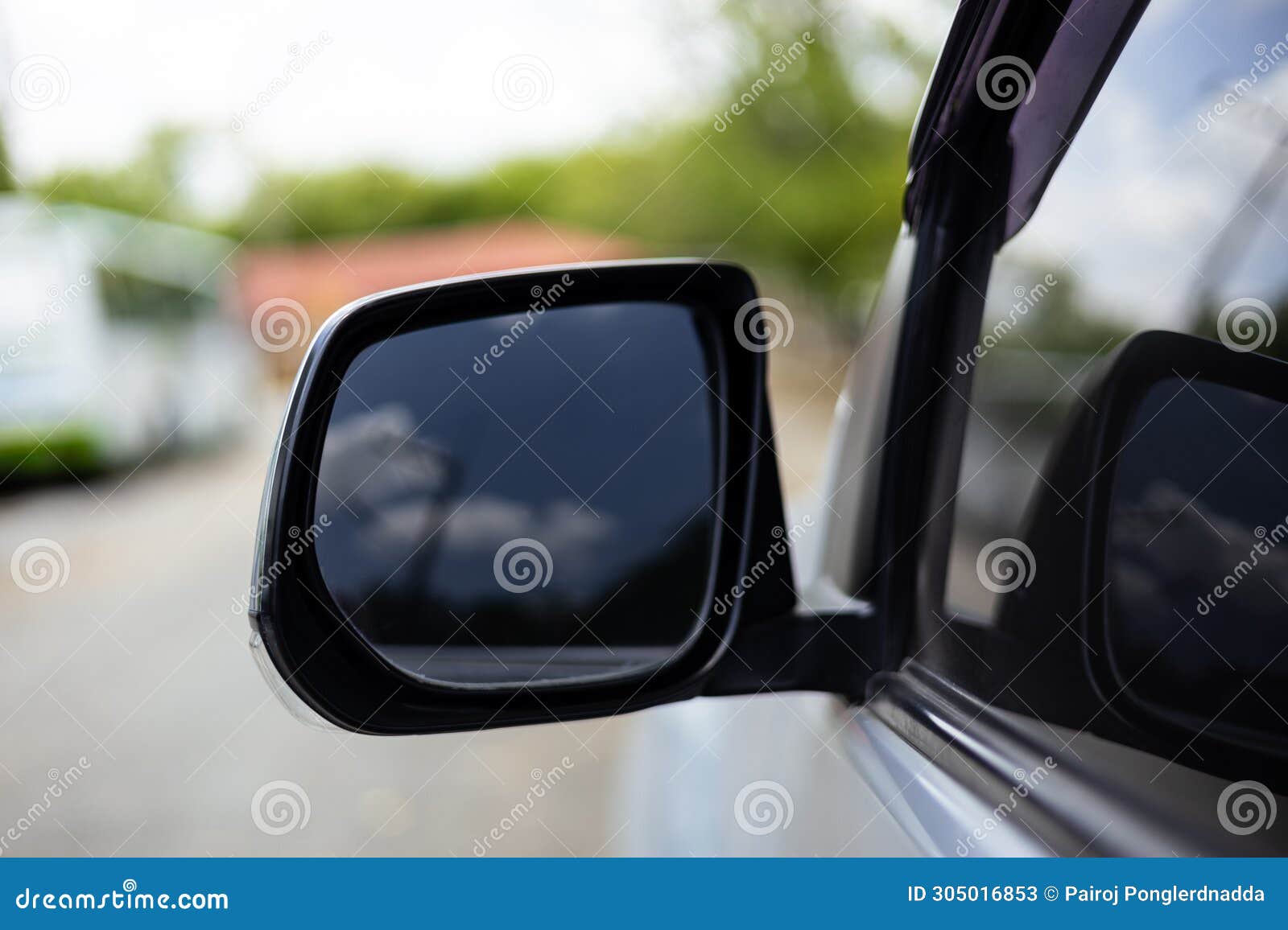 Car Side Mirror stock image. Image of shoot, mirrorless - 305016853