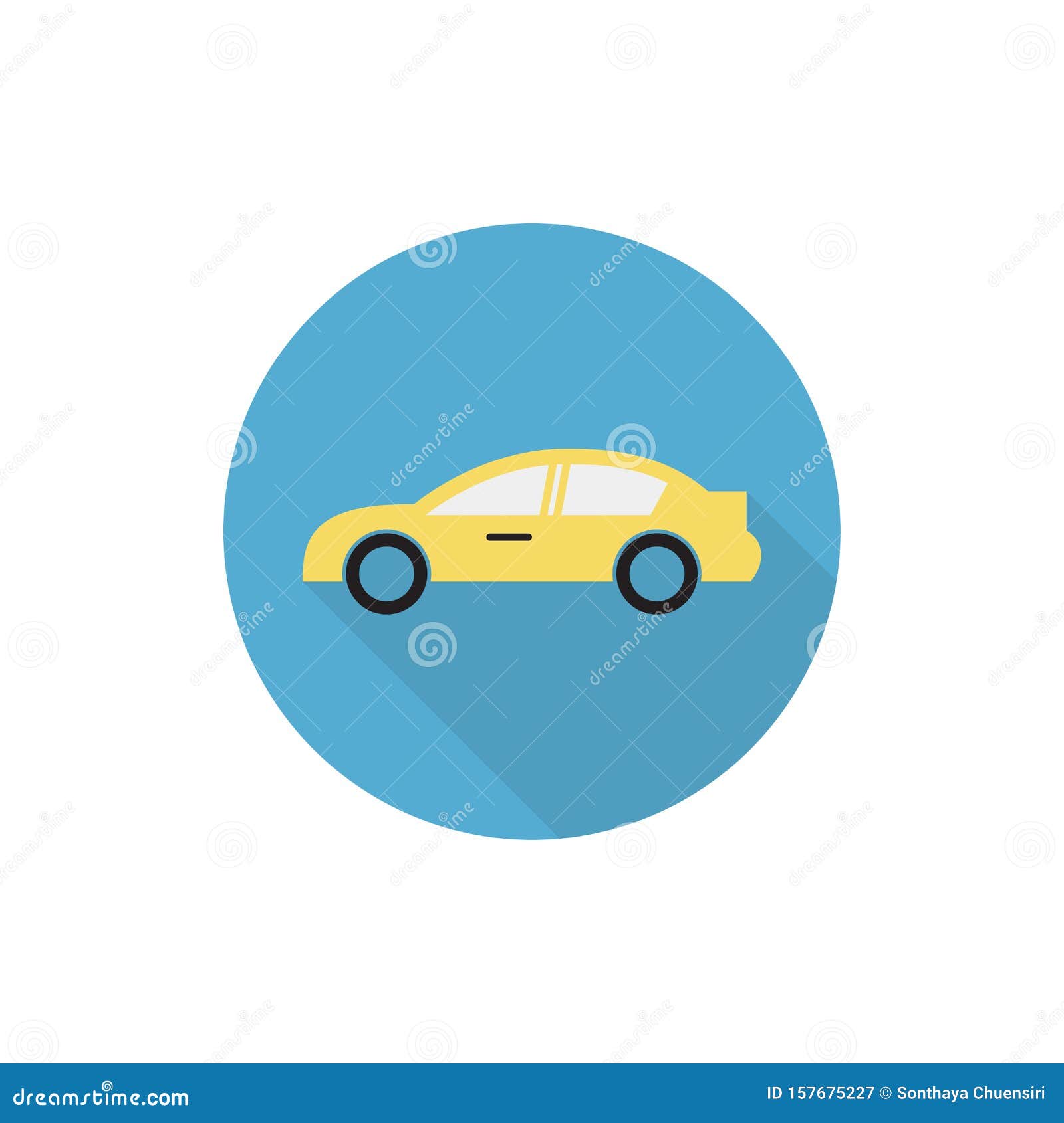 Car Side View Flat Icon,vector Illustrations Stock Vector ...